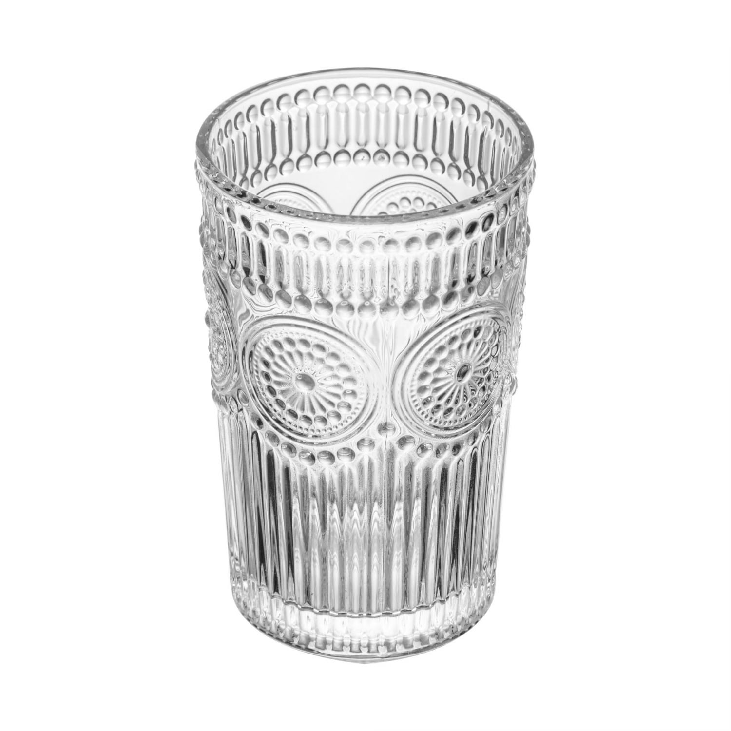 Copo Alto Mandala 380ml Vidro - Wolff - Grupo Rojemac