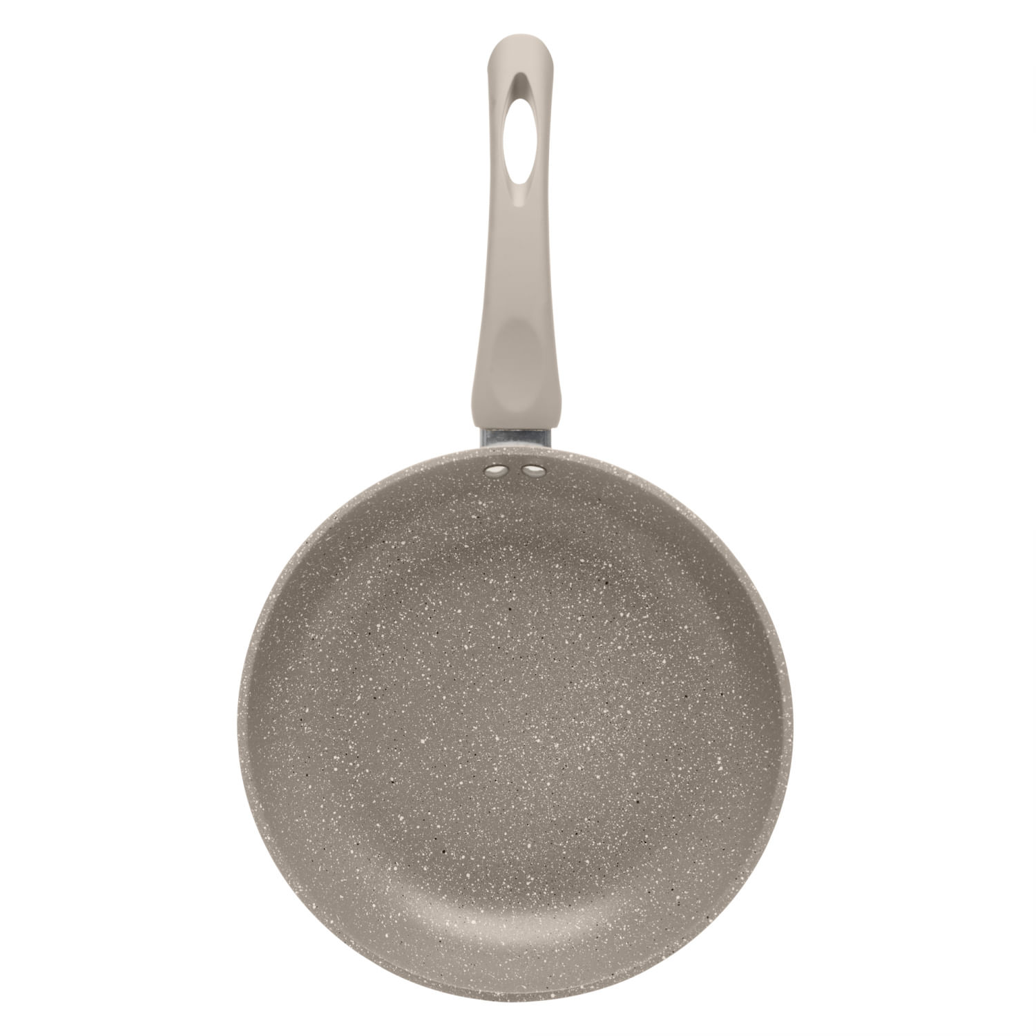 Frigideira de Indução Granito Chef 24cm Taupe Alumínio com Revestimento ...